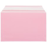 JAM Paper Cello Sleeves, 5 7/16 x 8 5/8, Light Red, 100/Pack, Peel ...