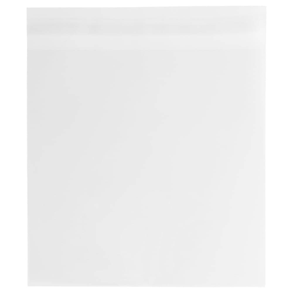 JAM Paper Cello Sleeves, 8.625 x 8.625, Clear, 100/Pack, Peel & Seal ...