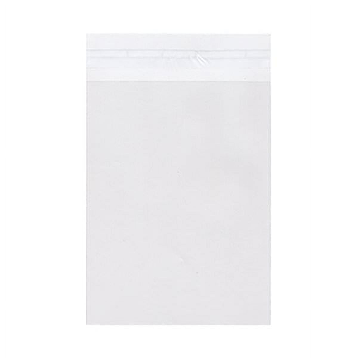 JAM Paper Cello Sleeves with Self Adhesive Closure, A7, 5 7/16" x 7 3/8 ...