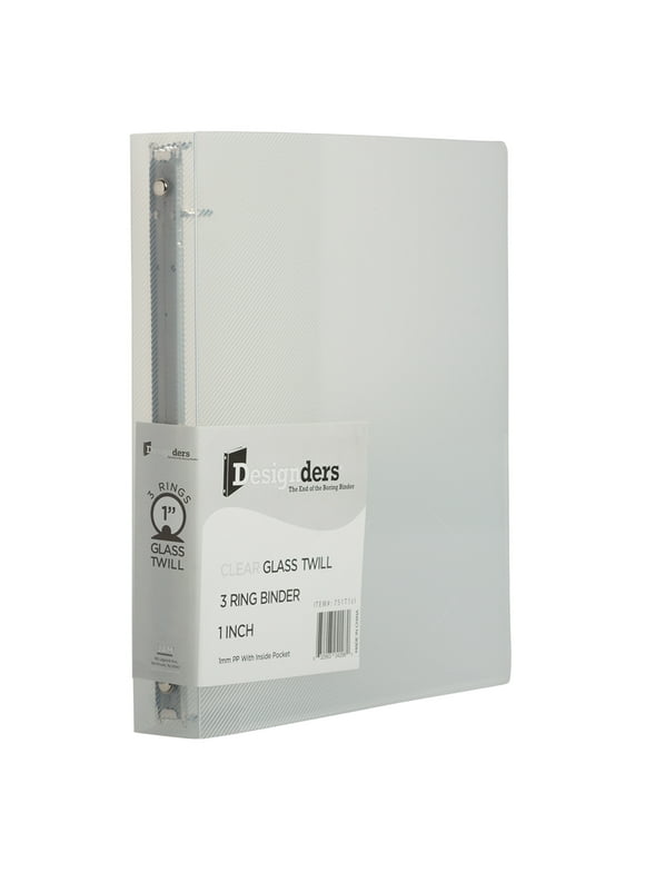 1 Inch Binders in Binder by Ring Size - Walmart.com