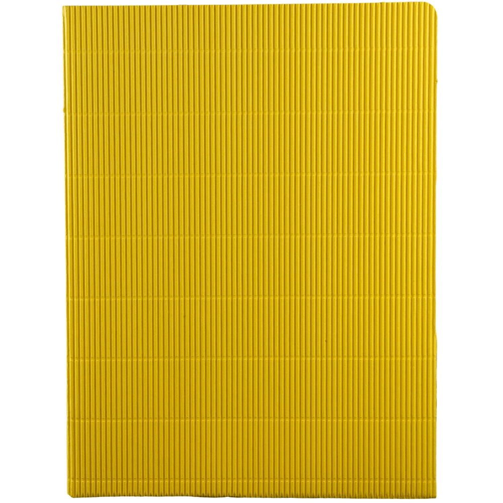 JAM Paper Corrugated Fluted Folder, Yellow, Sold Individually - Walmart.com
