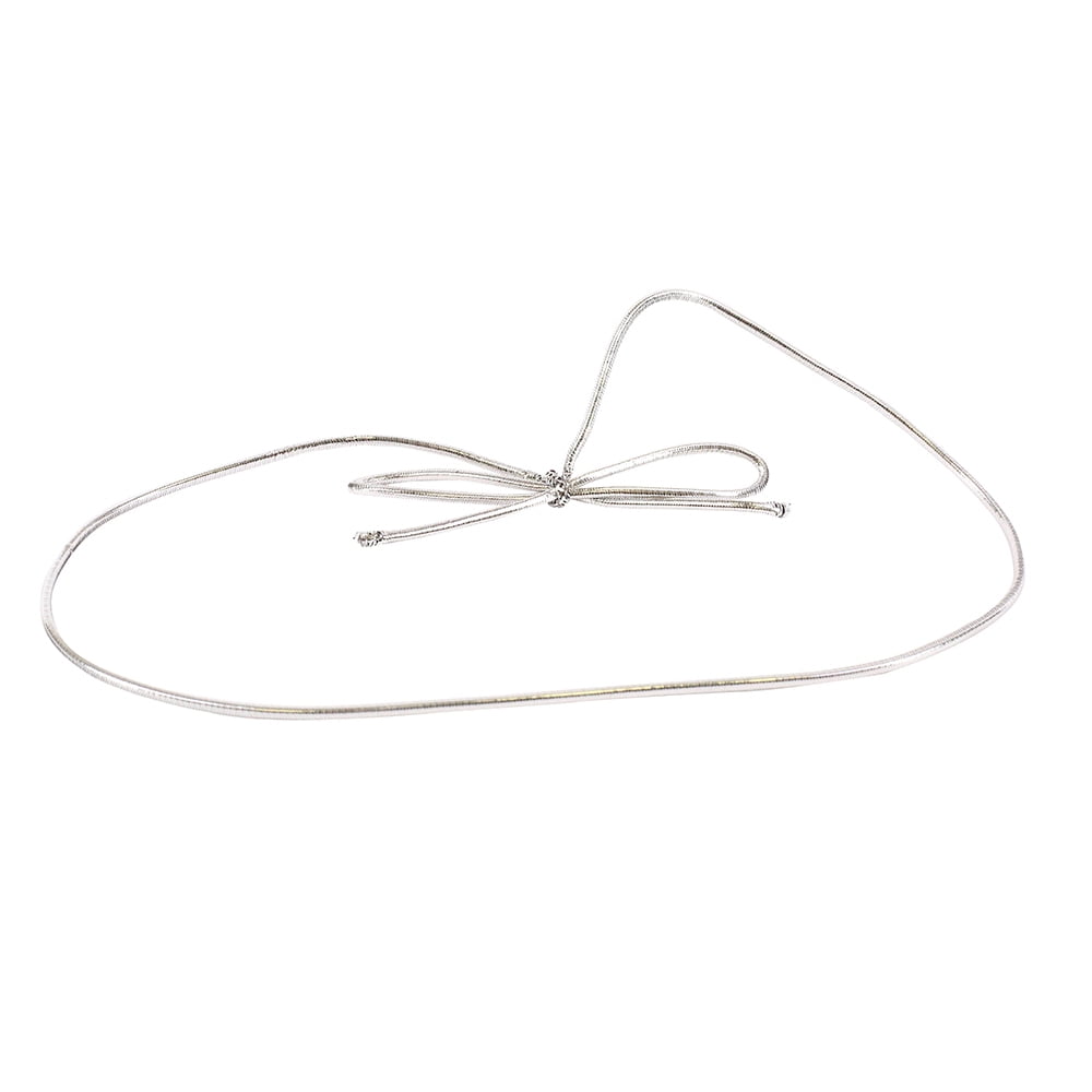JAM Paper Elastic String Ties, Silver, 14 in, 1000/Pack - Walmart.com
