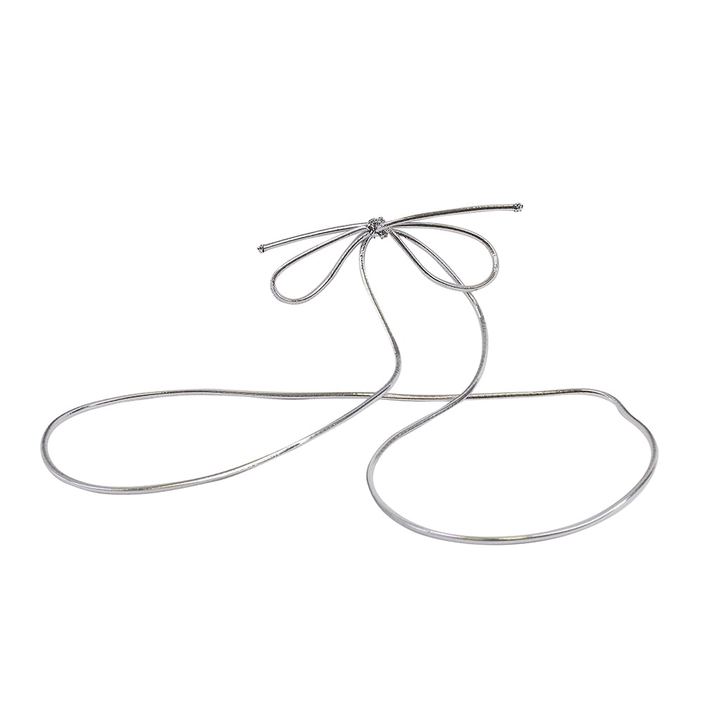 JAM Paper Elastic String Ties, Silver, 22 in, 1000/Pack - Walmart.com