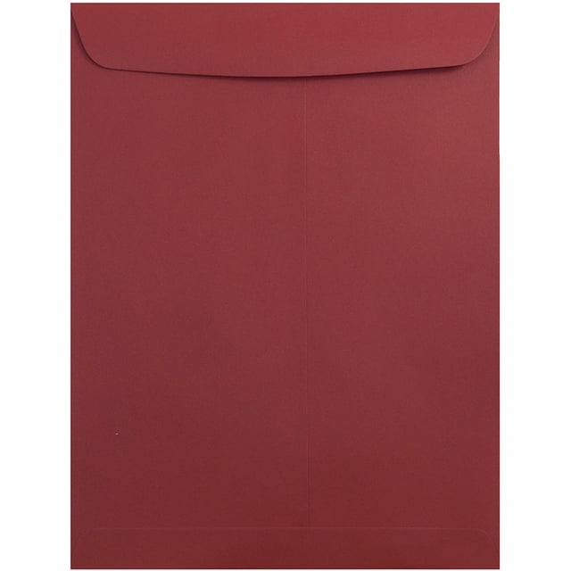 JAM Paper 10 x 13 Catalog Envelopes, Dark Red, 100 per Pack - Walmart.com