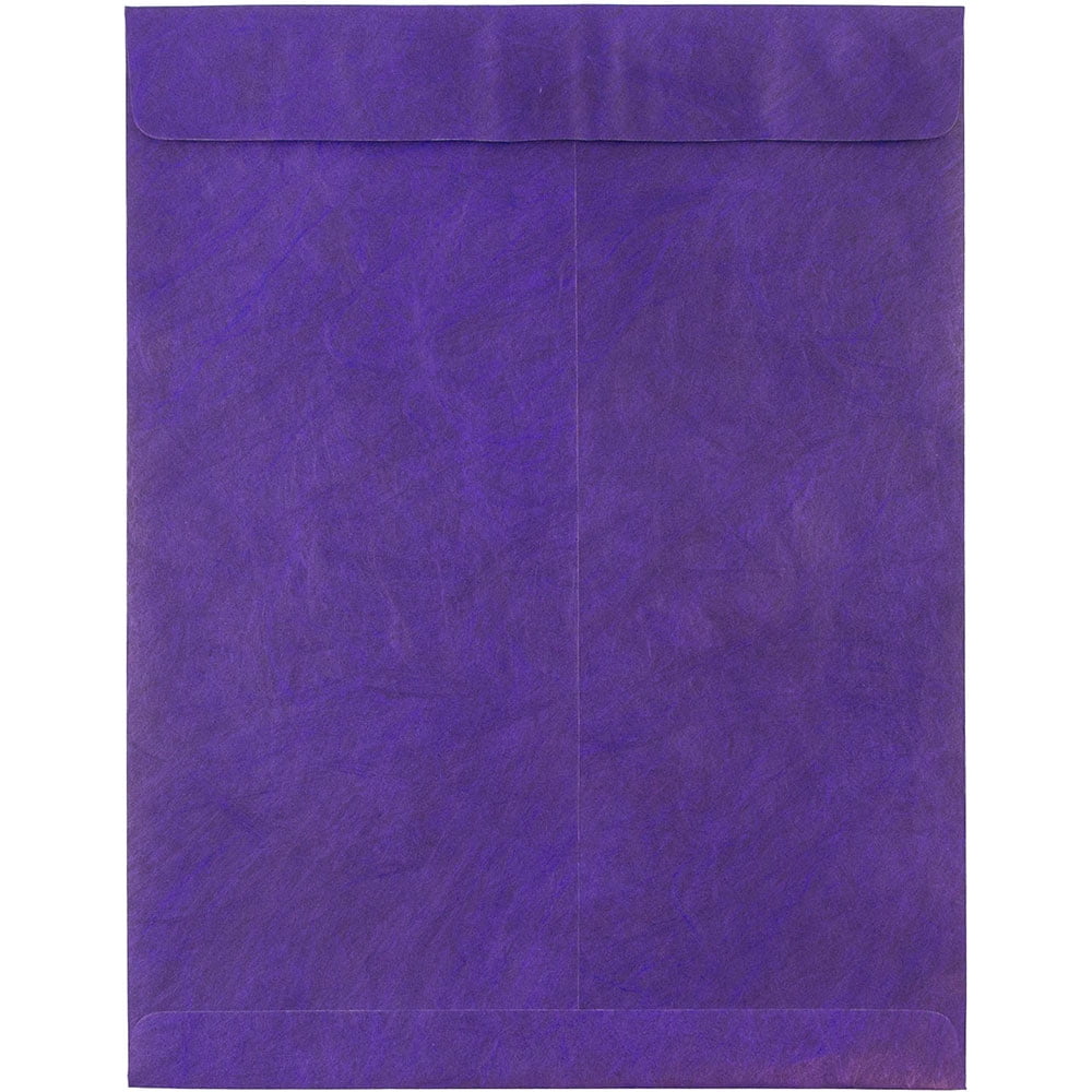JAM Paper & Envelope 10 x 13 Tyvek Envelopes, Purple, 10/Pack - Walmart.com