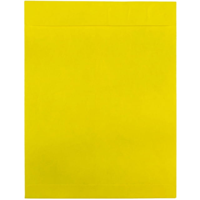 JAM Paper & Envelope 10 x 13 Tyvek Envelopes, Yellow, 10/Pack - Walmart.com