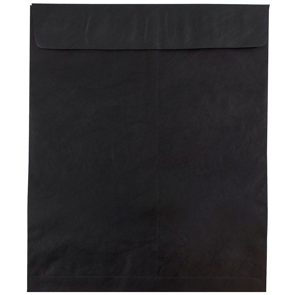 JAM Paper Envelope 11 1 2 X 14 1 2 Tyvek Envelopes Black 10 Pack jam-paper-envelope-11-1-2-x-14-1-2-tyvek-envelopes-black-10-pack