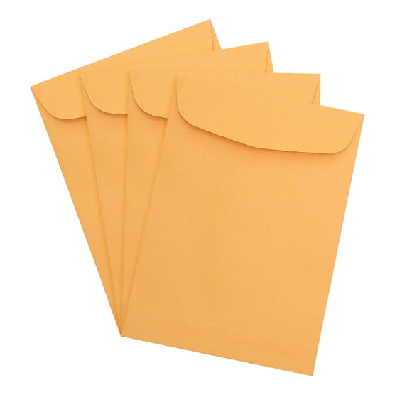JAM Paper & Envelope Business Mail, 7.5 x 10.5 Brown Kraft Open End ...