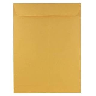 School Smart Natural Kraft Catalog Envelope, 9 x 12 Inches, Kraft Brown ...
