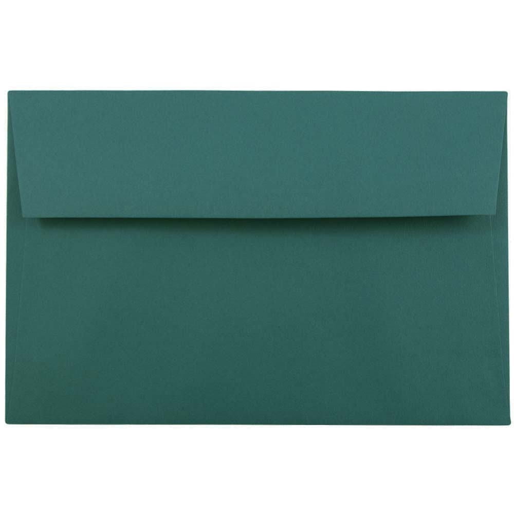JAM Paper Envelope A6 Envelopes 5 3 4 X 8 3 4 Teal 50 Per Pack jam-paper-envelope-a6-envelopes-5-3-4-x-8-3-4-teal-50-per-pack