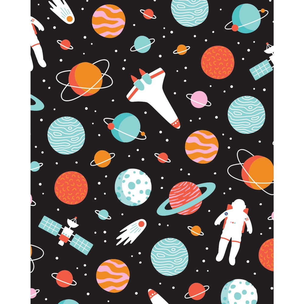JAM Paper & Envelope Design Tissue Paper, Outer Space, Black, 3/Packs ...