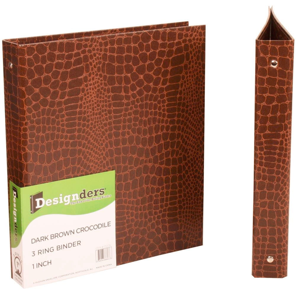 JAM Paper & Envelope Designders, Heavy Duty 3-Ring Binders, 1" Width ...