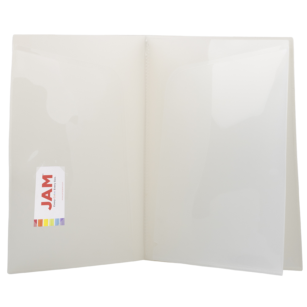 JAM Paper Corrugated Fluted Folder, Red, Sold Individually - Walmart.com