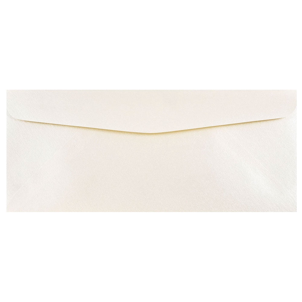 JAM Paper & Envelope No. 10 Envelopes, 4 1/8 x 9 1/2, Opal Metallic ...