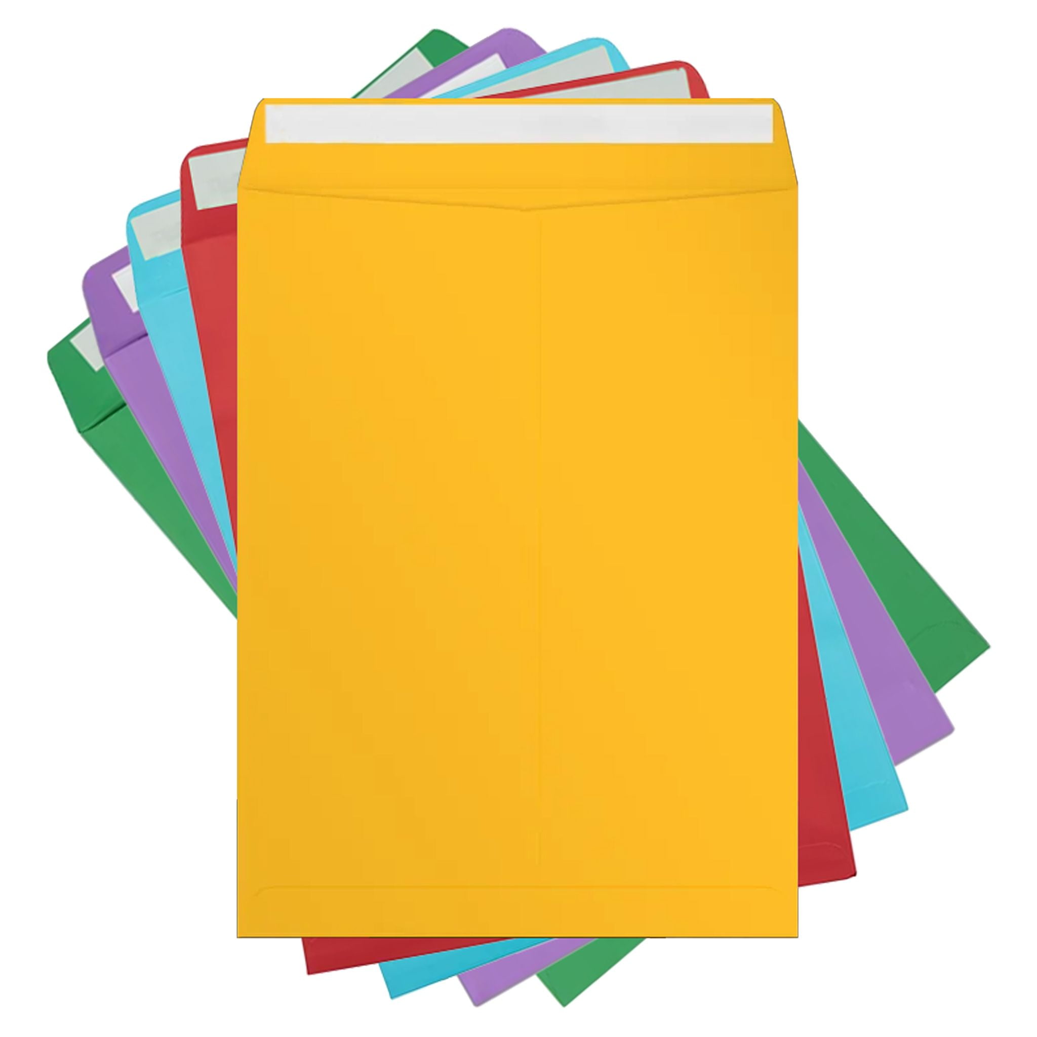 JAM Paper Envelope Peel Seal 9 X 12 Catalog Envelopes Assorted jam-paper-envelope-peel-seal-9-x-12-catalog-envelopes-assorted