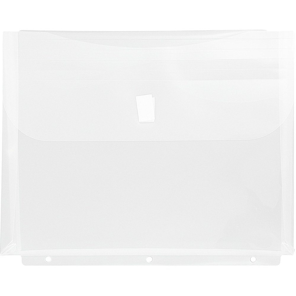 Oxford Utili-Jac Heavy-Duty Clear Plastic Envelopes, 8 1/2 x 11, Letter ...
