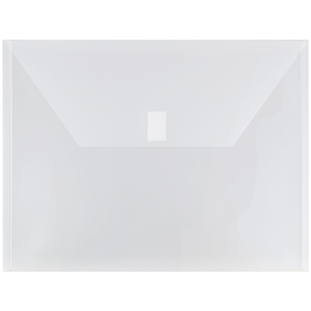 Smead Envelopes with Hook-and-Loop Closure, Clear, 5 / Pack (Quantity ...