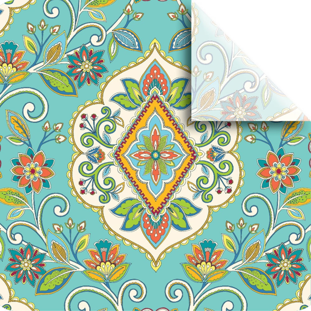 JAM Paper & Envelope Printed Gift Tissue Paper, Tapestry Multi-color ...