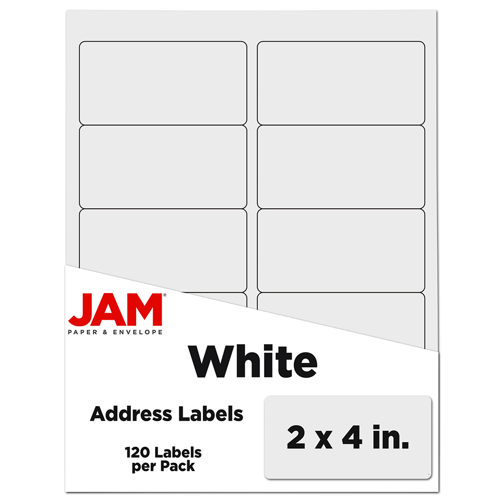 Seiko Self-Adhesive Address Labels, 1-1/8 x 3-1/2, White, 260/Box ...