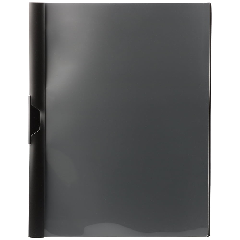 JAM Paper & Envelope Swing Lock Plastic Report Covers, 9 x 12, Black ...