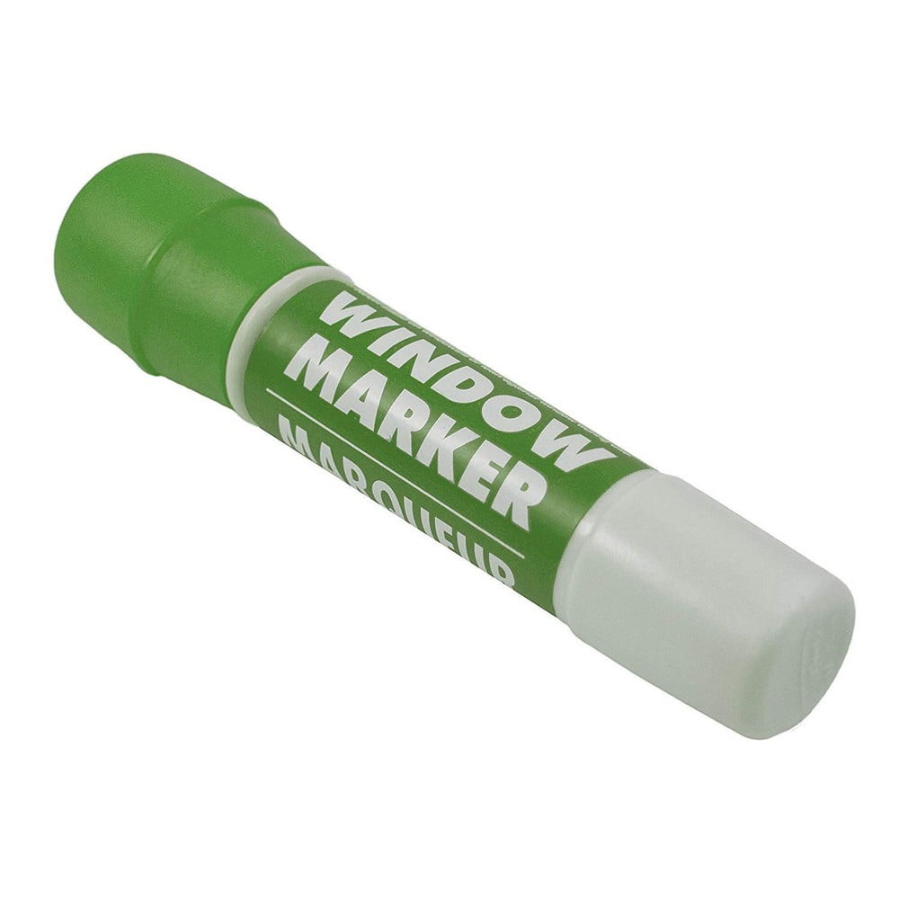JAM Paper Team Spirit Washable Window Markers, Green, 1/Pack - Walmart.com