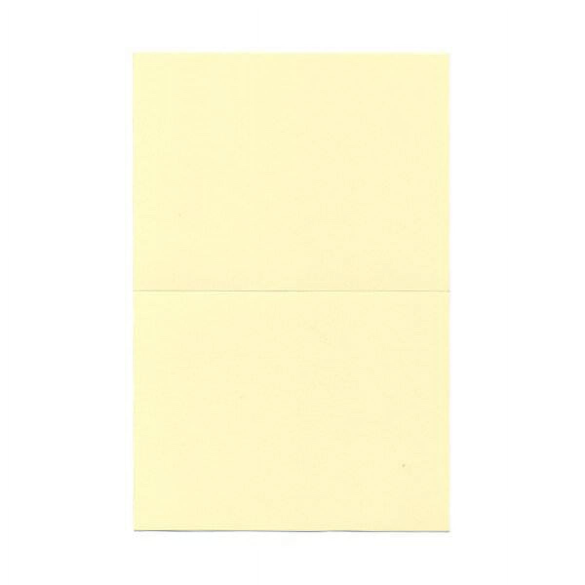 JAM Paper Foldover Cards, 5 x 6 5/8, Ivory, 25/Pack - Walmart.com