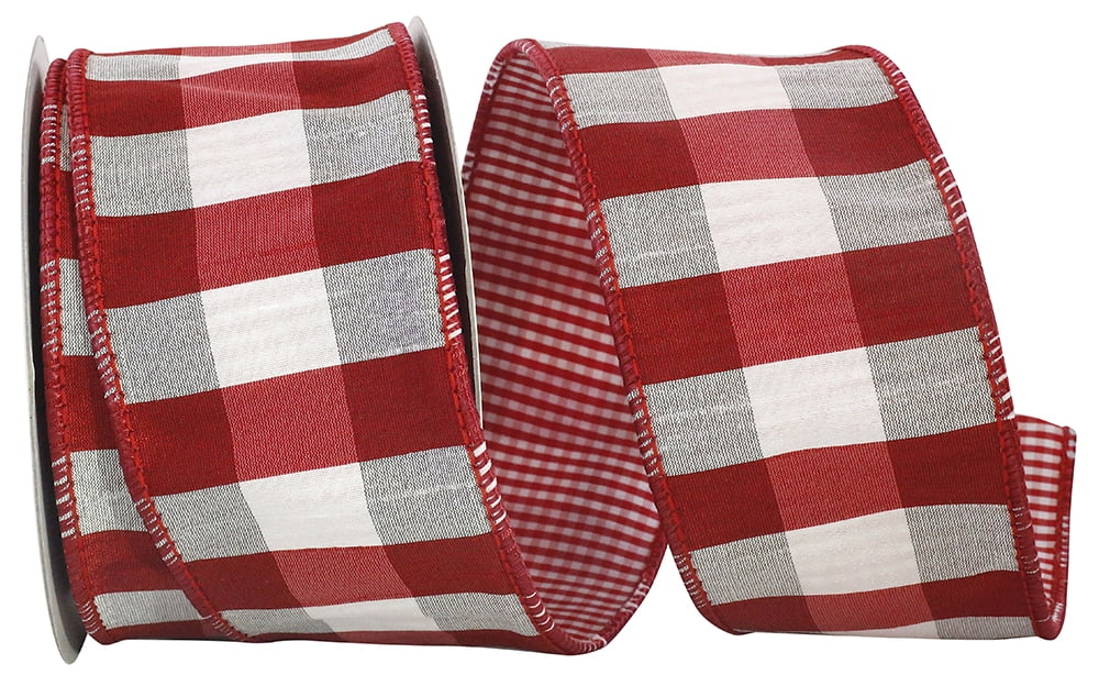JAM Paper Geometrics Checks Other, Red, 2.5in x 10yd, 1/Pack - Walmart.com