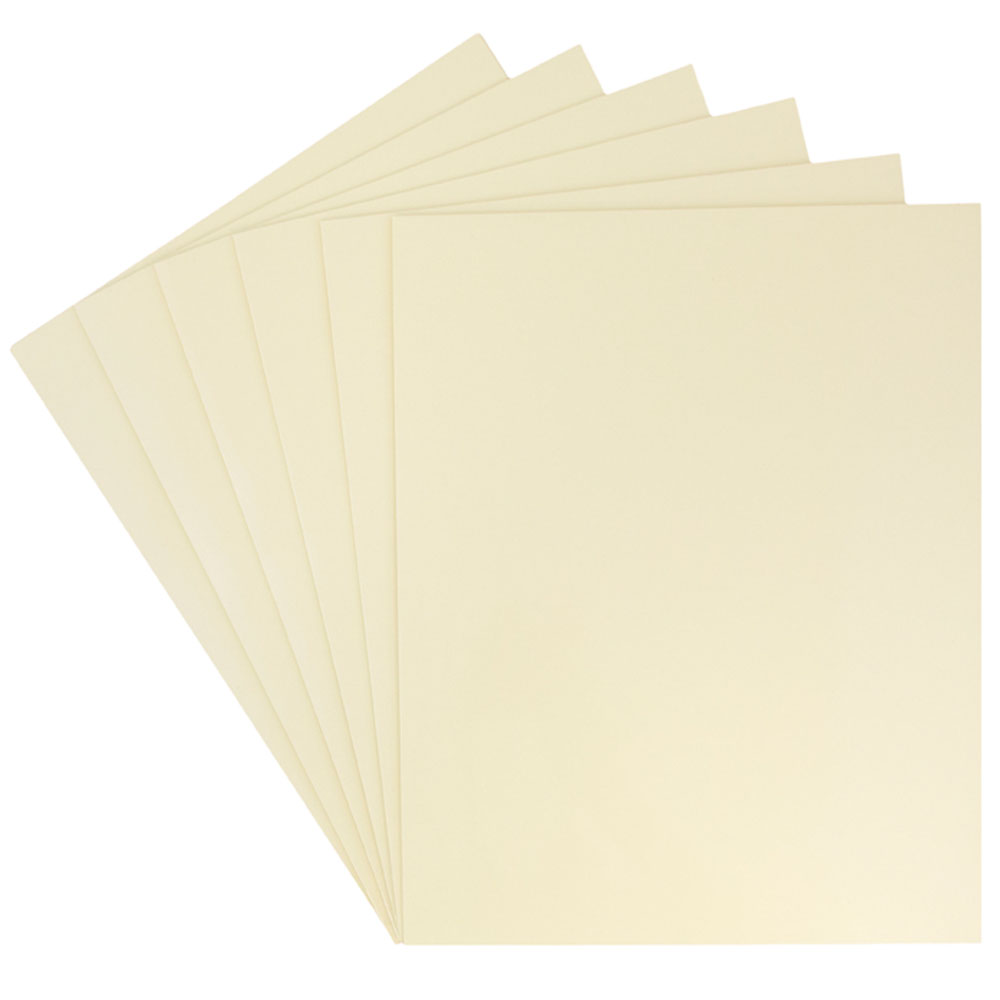 JAM Paper Glossy Two Pocket Folders, Ivory, 6 per Pack - Walmart.com