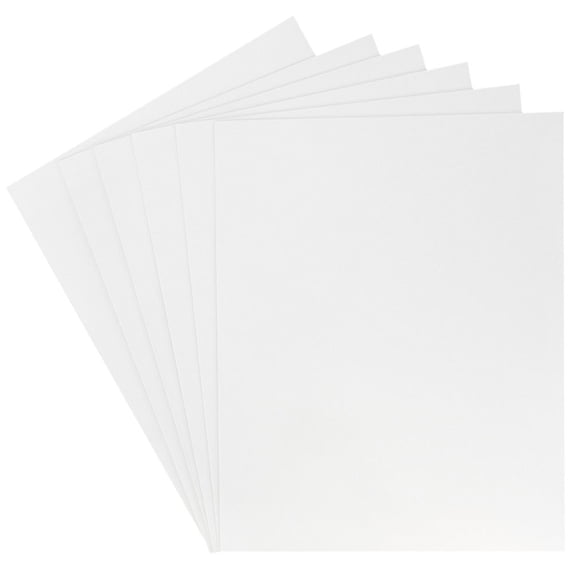 JAM Paper Glossy Two Pocket Folders, White, 6 per Pack - Walmart.com