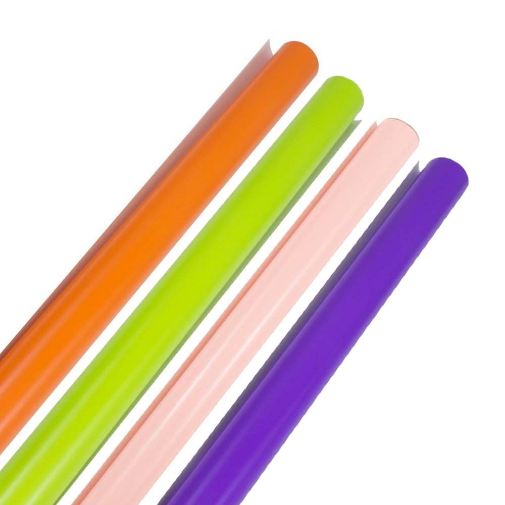 JAM Paper Glossy Wrapping Paper, 25 Sq ft Each, 4/Pack, Assorted ...