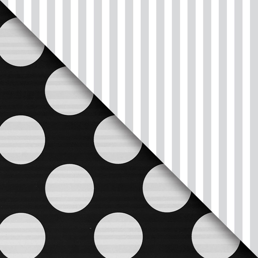 JAM Paper Industrial Bulk Wrapping Paper, Two, Sided, 1/Pack, Black ...