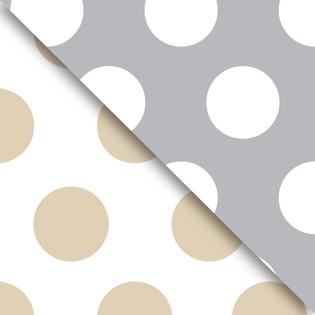 JAM Paper Industrial Bulk Wrapping Paper, Two, Sided, 1/Pack, Gold ...