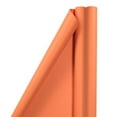 JAM Paper Matte Wrapping Paper, 50 Sq. ft Total, Orange, 2 Rolls ...