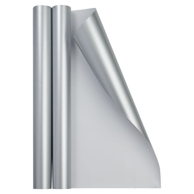 JAM Paper Matte Wrapping Paper, 52.6 Sq ft Total (17 in x 18 Ft Each ...