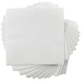 JAM Paper Medium Lunch Napkins, 6 1/2 x 6 1/2 , White, 480/Box ...