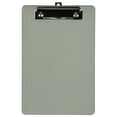 JAM Paper Mini Plastic Clipboards, 6 x 9, Smoke Gray, 1 Pack - Walmart.com
