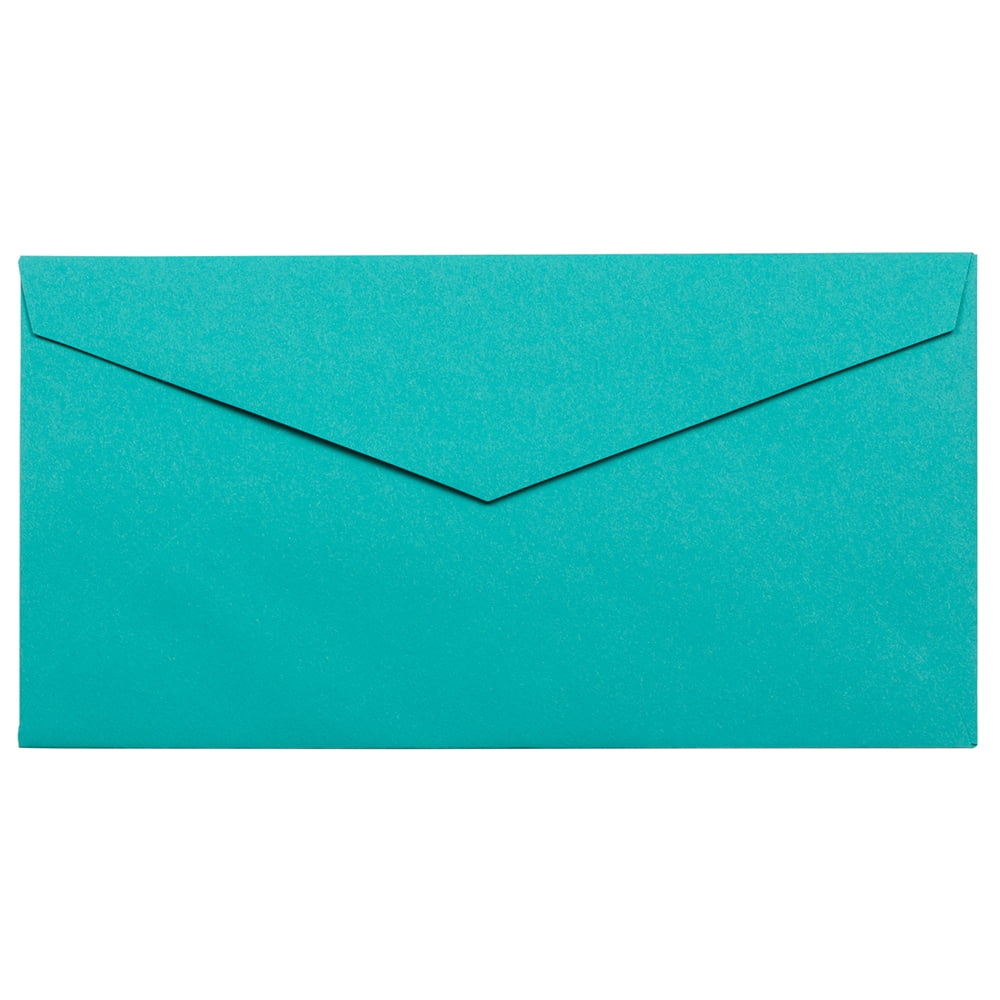 JAM Paper Monarch Envelopes, 3 7/8 x 7 1/2, Sea Blue, 50 per Pack ...