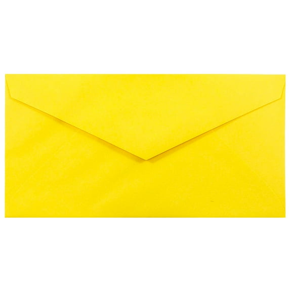 JAM Paper Monarch Envelopes, 3.9x7.5, Yellow, 25/Pack - Walmart.com