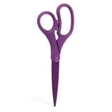 JAM Paper Multi Purpose Precision Scissors, Purple, 1/Pack, 8 inch - Walmart.com