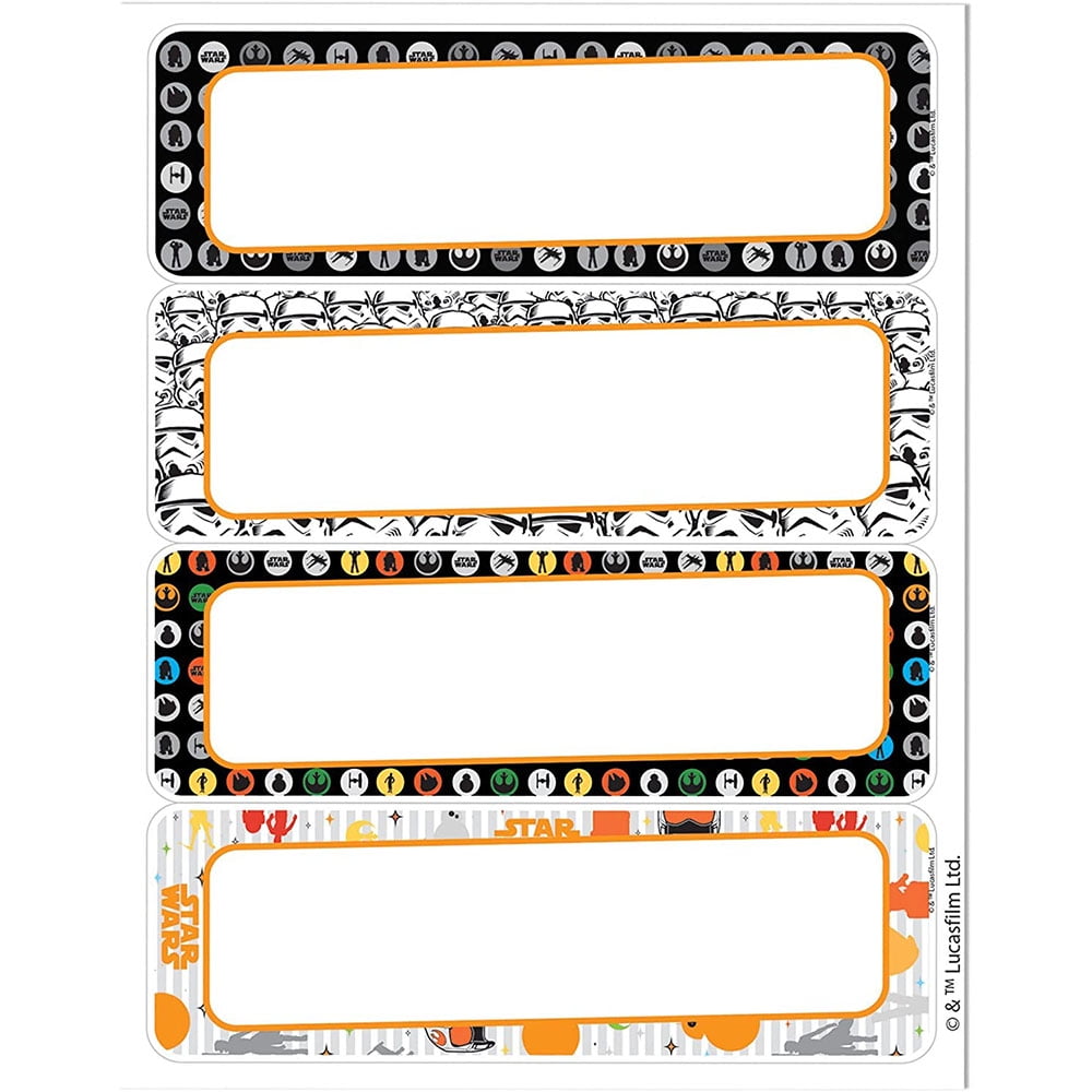 Star Wars Name Tags