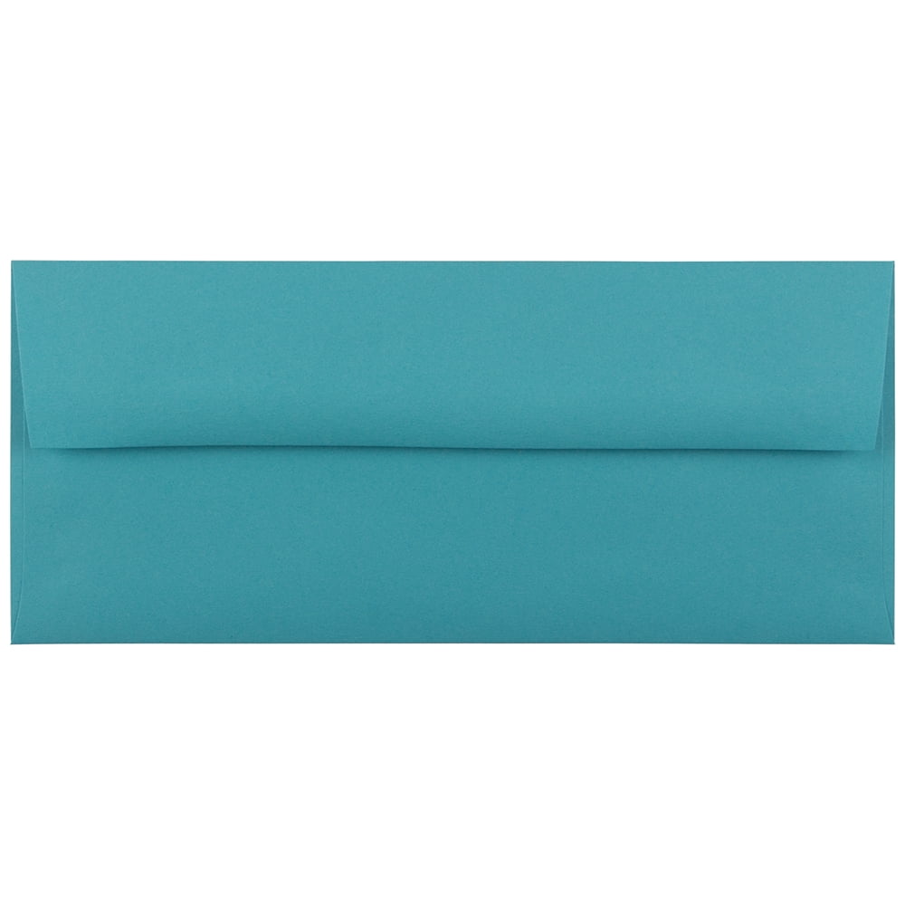 JAM Paper No. 10 Envelopes, 4 1/8 x 9 1/2, Blue, 25/Pack - Walmart.com