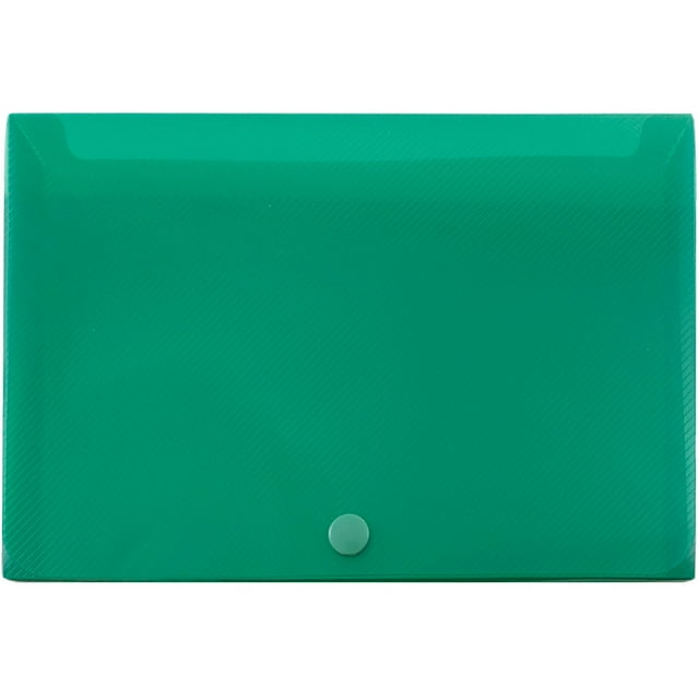 JAM Paper Office Plastic Index Card Case, 6.1x3.75x1, Green, 1/Pack ...