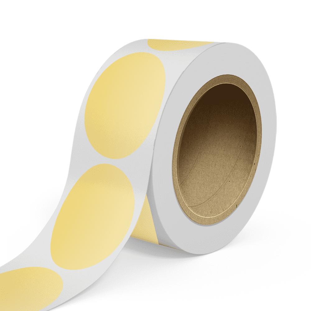 JAM Paper Outdoor Weatherproof Labels, Oval, 4 x 6, Gold, 125 Labels ...