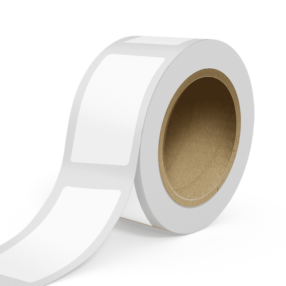 JAM Paper Outdoor Weatherproof Labels, Rectangle, 2 x 4, Clear ...