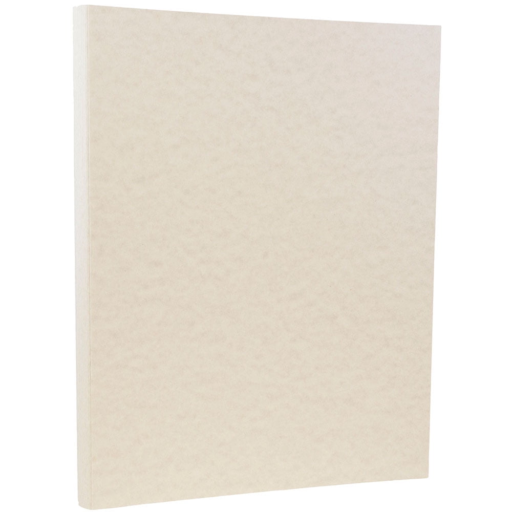 JAM Paper Parchment Cardstock, 8.5" x 11", 65 lb., 50 Per Pack ...