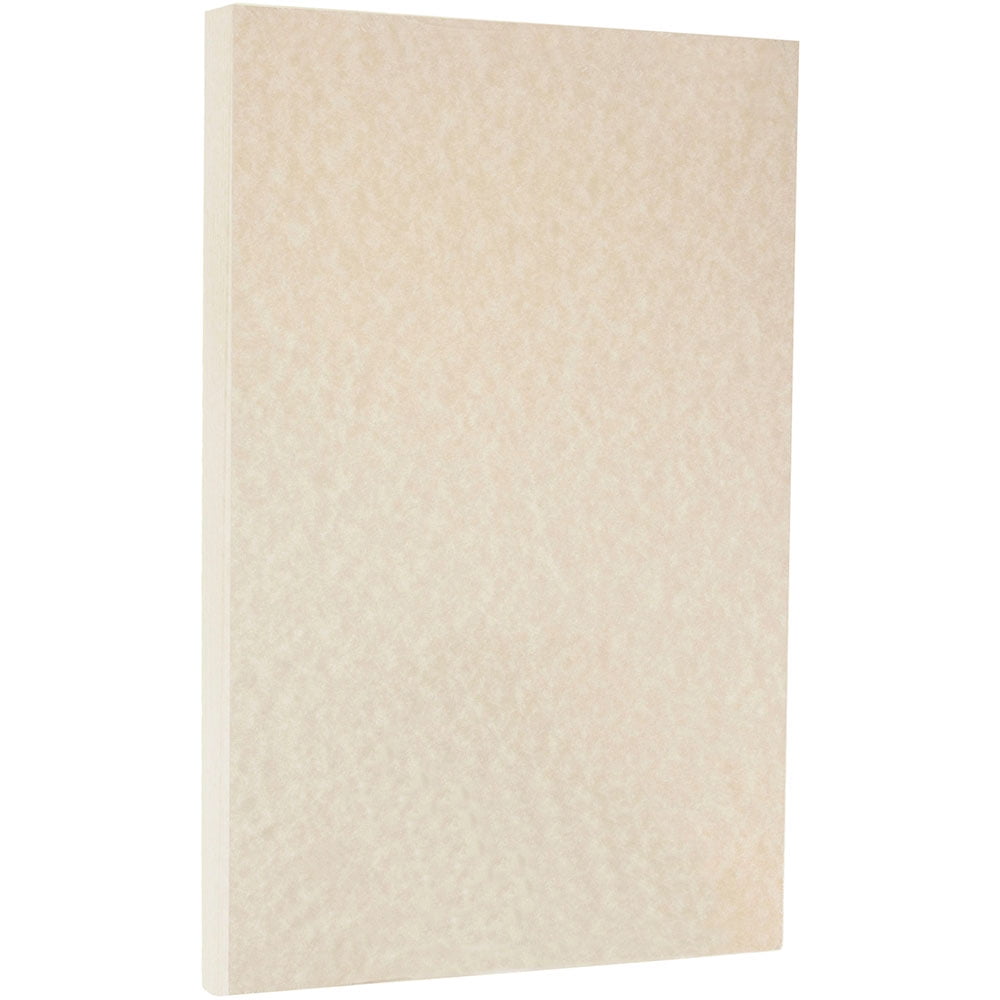 JAM Paper Parchment Legal Cardstock, 8 1/2 x 14, 50 per Pack, 65lb ...