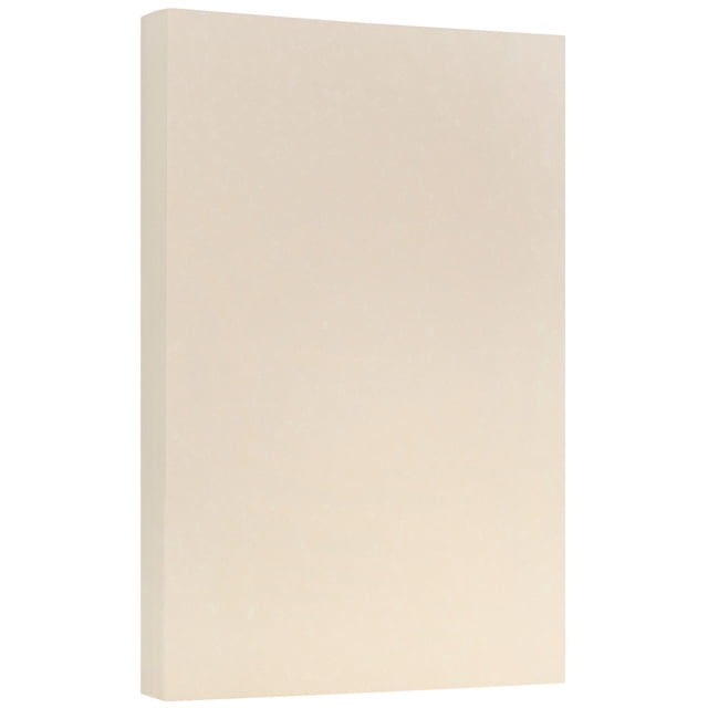 JAM Paper Parchment Legal Paper, 8.5 x 14, 500 per Pack, 24lb Natural ...