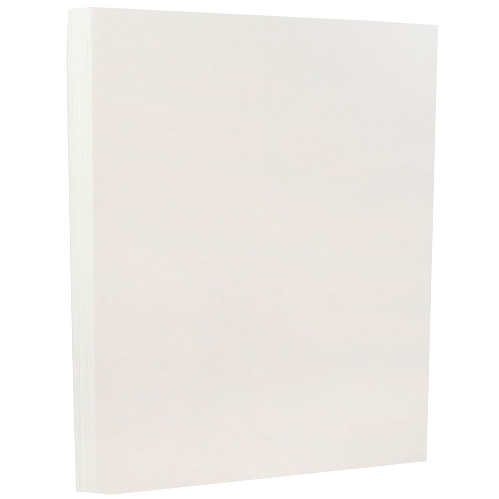JAM Paper Parchment Paper, 8.5x11, 100 per Pack, 24lb White Recycled ...