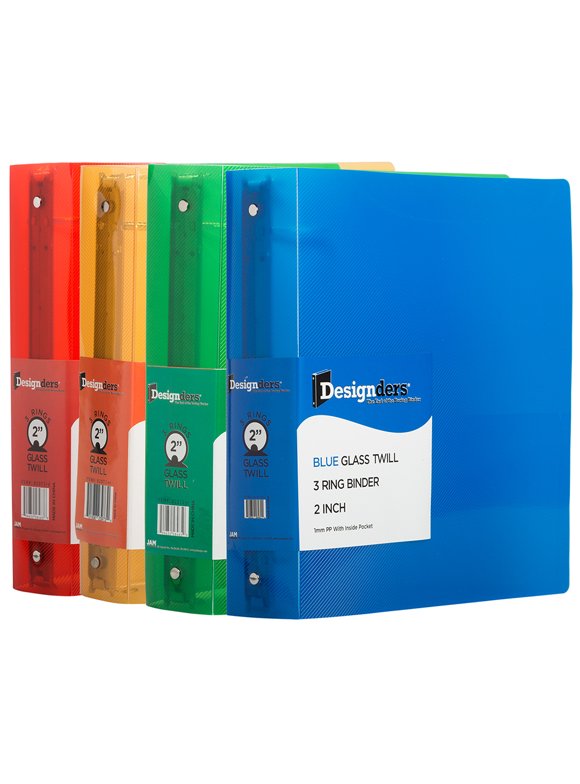 2 Inch Binders in Binder by Ring Size - Walmart.com