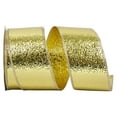 JAM Paper Plastic Cracked Ice Ribbon, Gold, 2.5in x 50yd, 1/Pack ...